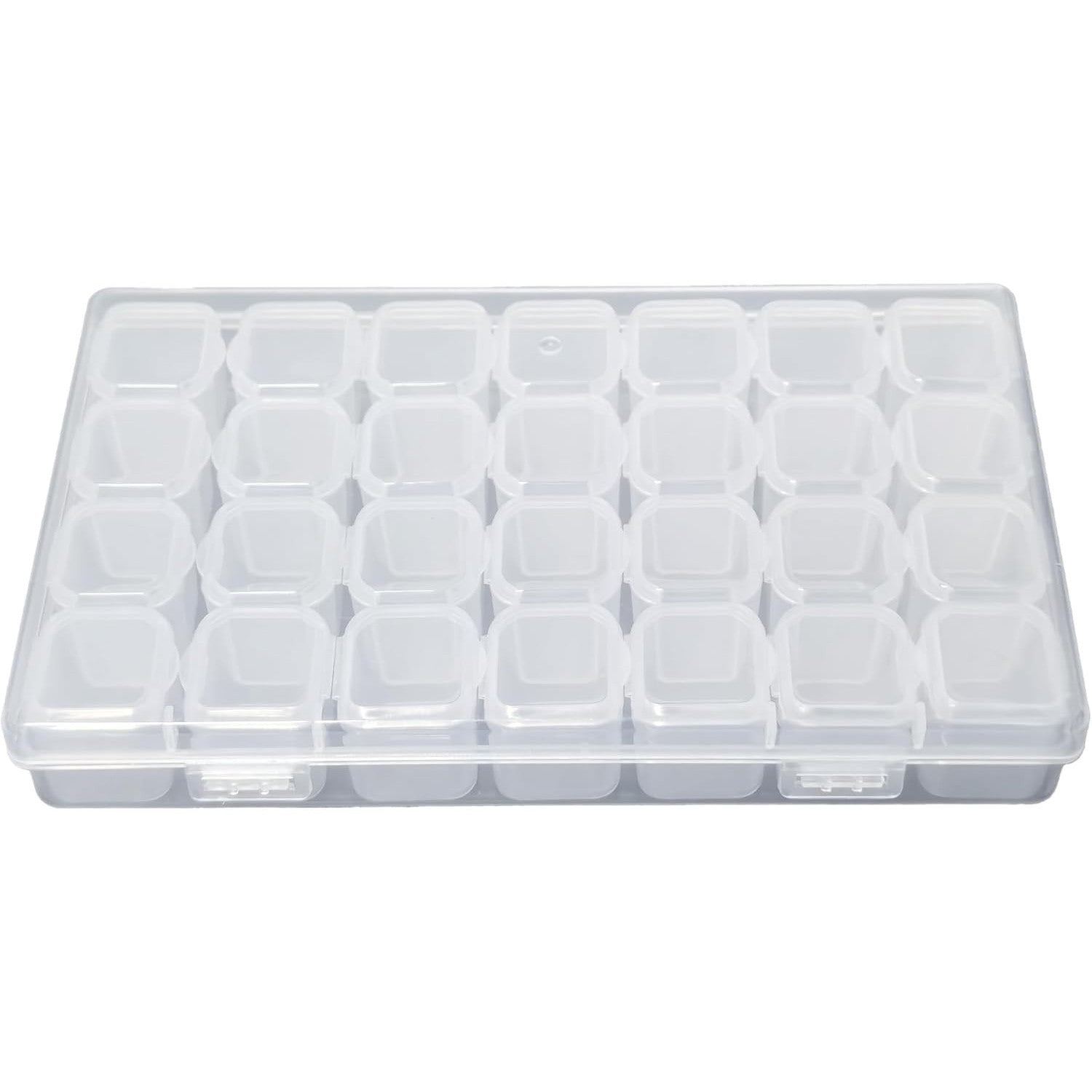 28-Compartment Transparent Plastic Sorting Box – Clear Bead & Jewelry ...